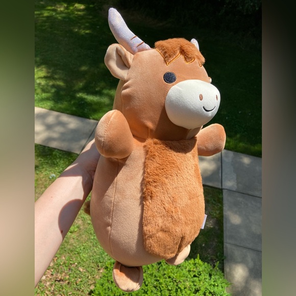 Squishmallows | Toys | Squishmallows Wilfred The Highland Cow Hugmees ...